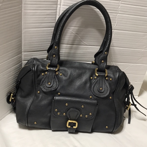 Deborah Gallo | Bags | Deborah Gallo Pebble Leather Satchel Made In ...